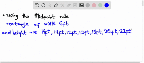 Use the Midpoint Rule to estimate the surface area of the golf green ...