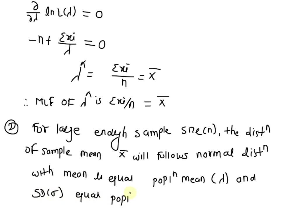 SOLVED: Poisson distribution is a discrete probability distribution ...