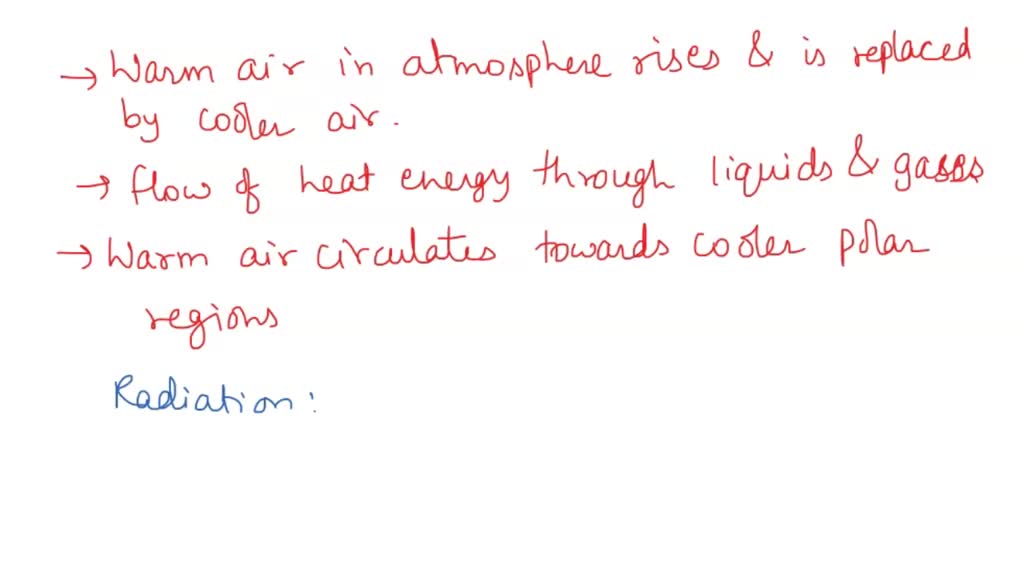 SOLVED: 'How does the heat move through the space between the Sun and ...