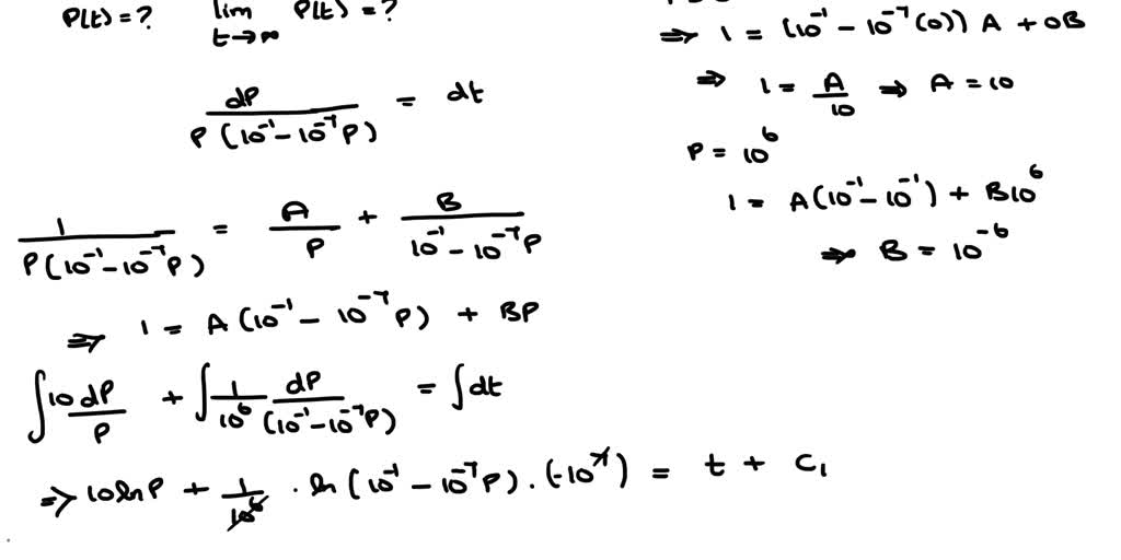 SOLVED: A model for the population P(t) in a suburb of a large city is given by the initial ...