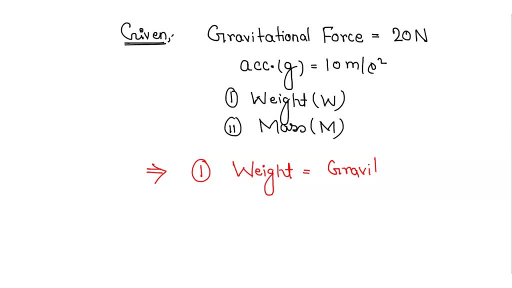 SOLVED: A stone resting on the ground has a gravitational force of 20 N ...