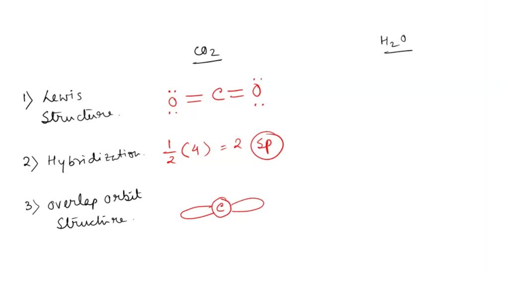 SOLVED: 3. Given the following molecules: (a) COz (b) HzO Draw the most ...