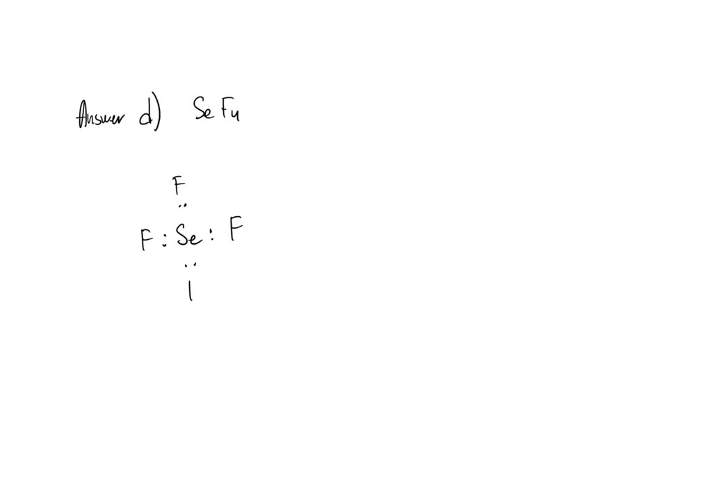 SOLVED: A valid Lewis structure of which of the following cannot be drawn without violating the ...