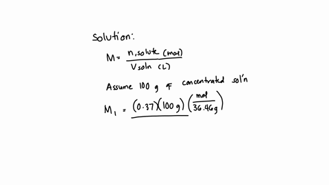 If you had one gallon of concentrated hydrochloric acid 12 n...