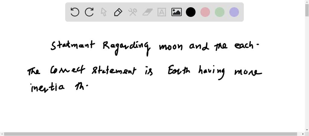 SOLVED: Which statement describes how Earth compares to the moon? Earth ...