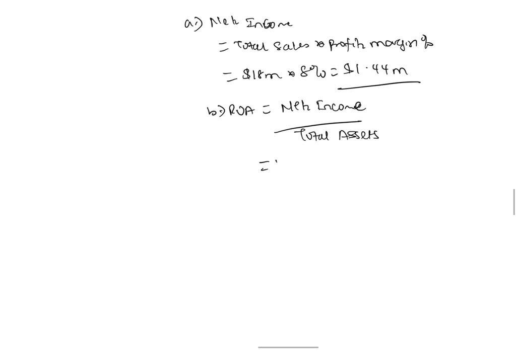 SOLVED: Texts: Problem 3-11 DuPont Analysis (LG3-6) Silas 4-Wheeler ... SOLVED: Texts: Problem 3-11 DuPont Analysis (LG3-6) Silas 4-Wheeler ...