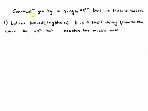 2. Draw a graph that depicts a single skeletal muscle...