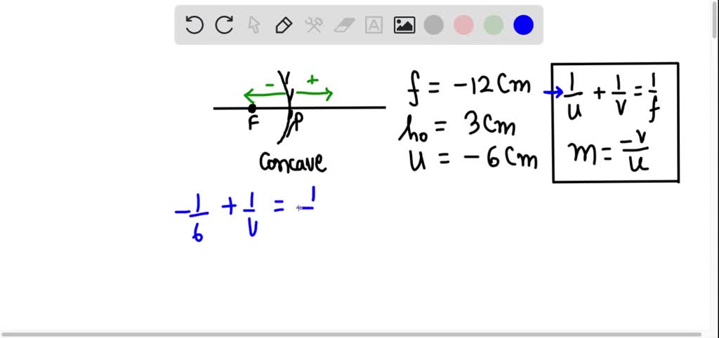 SOLVED: find the position and nature of the image of an object 3 cm ...
