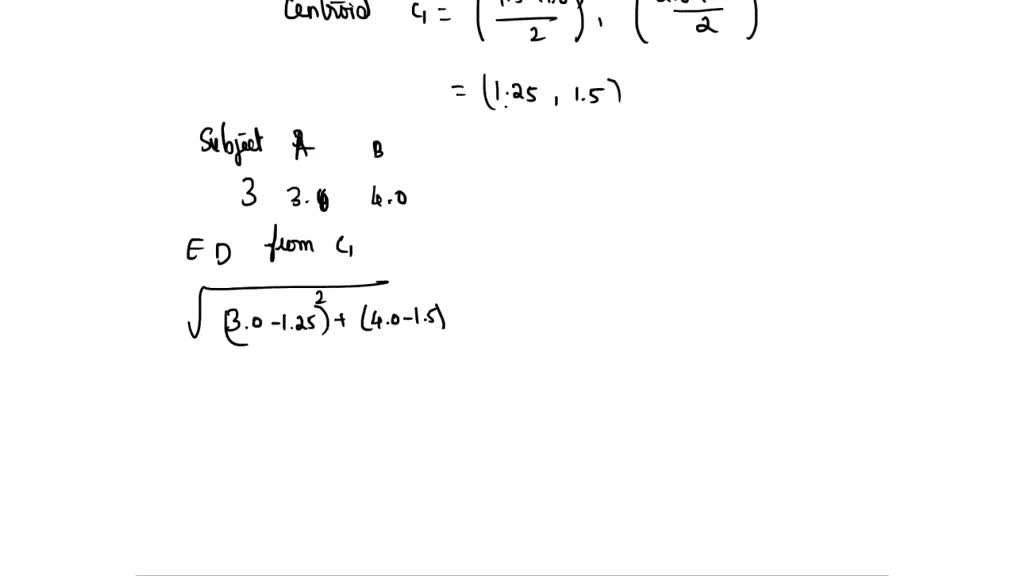 Solved Consider The Following Data Set Consisting Of The Scores Of Two Variables On Each Of