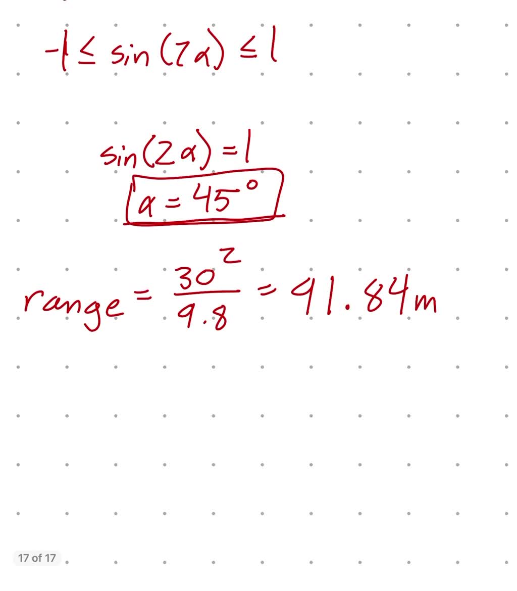 SOLVED: Chapter Problem 2/212 projectile launched from point with speed Vc 35 m/s Determine the ...