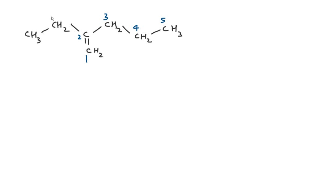 SOLVED: Name the structure: CH3-CH2-CH=CH-CH3 CH3-CH2-CH=CH-CH2-CH3 CH3-CH(CH3)-CH=CH-CH2-CH3 ...