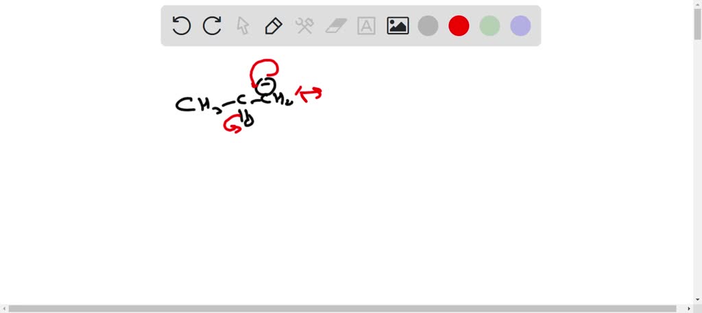 SOLVED: Draw the next most important resonance structure for the enolate shown Use curved arrOws ...