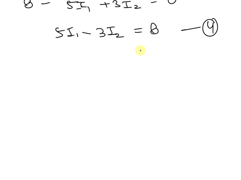 a- Under steady-state conditions, find the unknown currents I1. I2. and I3 in the multiloop ...
