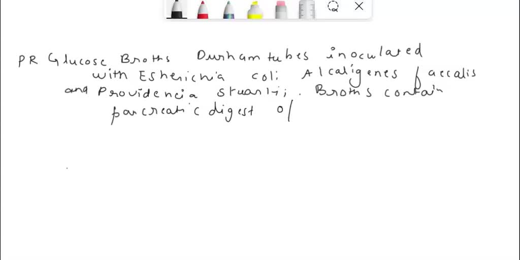 SOLVED: Gram-negative rods: In this exercise today, you will inoculate ...