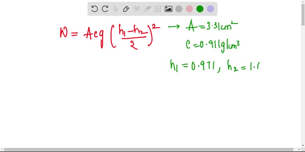 SOLVED: Two identical cylindrical vessels with their bases at the same level each contain a ...