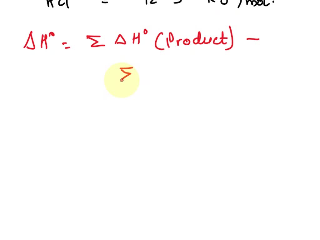 SOLVED: The standard enthalpy of formation of carbon tetrachloride ...