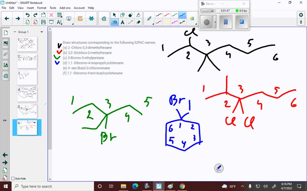 SOLVED: 2. Draw the structures for the following molecules given their ...