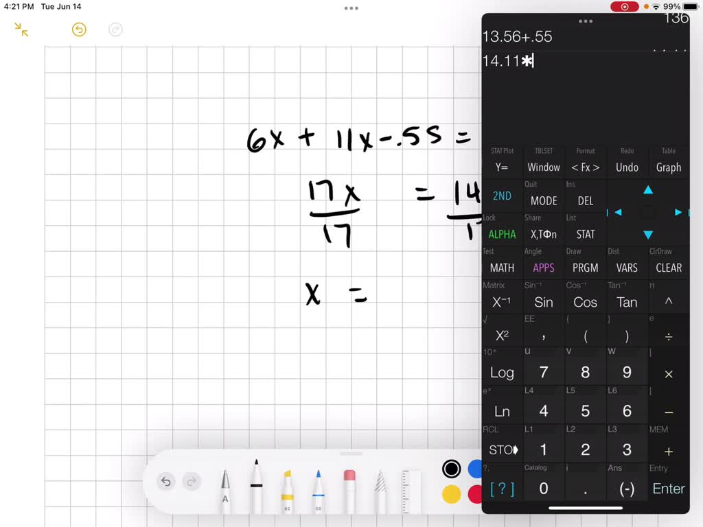 SOLVED: The cost of a loaf of bread is x cents. The cost of a cake is ...