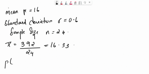 Packages of food whose average weight is 450 grams with a standard ...