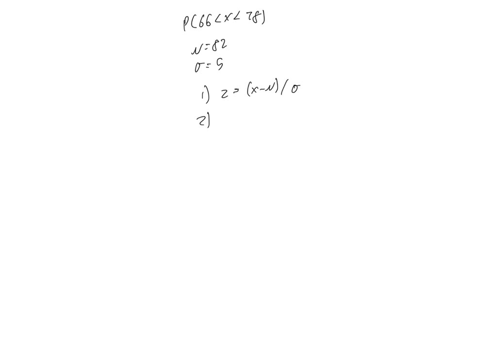 Solved Sampling Distribution Review X Is A Normally Distributed Random Variable With Mean 76