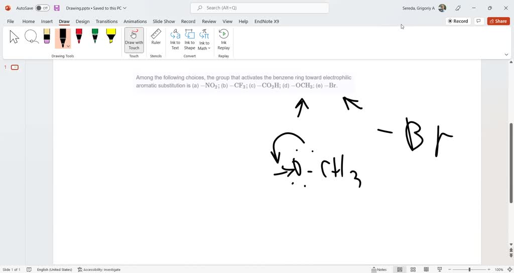 SOLVED: Among the following choices, the group that activates the ...