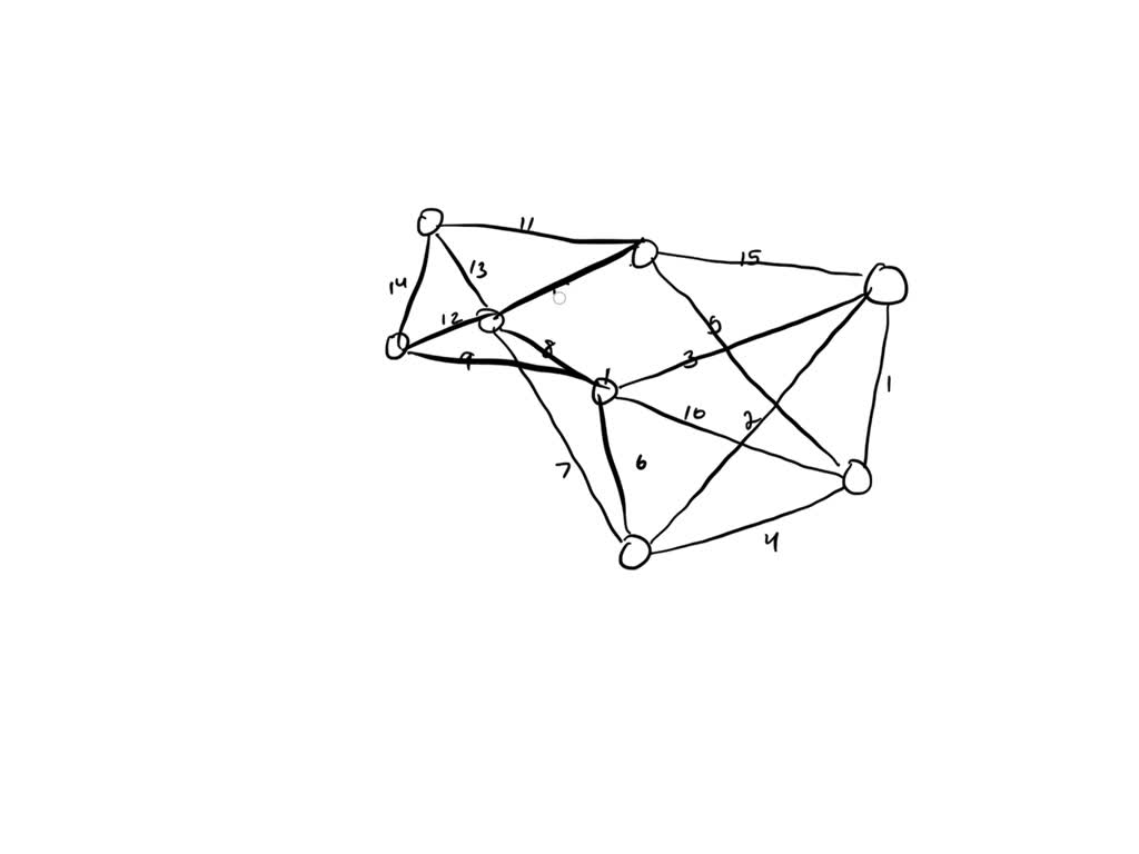 Draw a simple, connected, weighted graph with 8 vertices and 16 edges ... Draw a simple, connected, weighted graph with 8 vertices and 16 edges ...