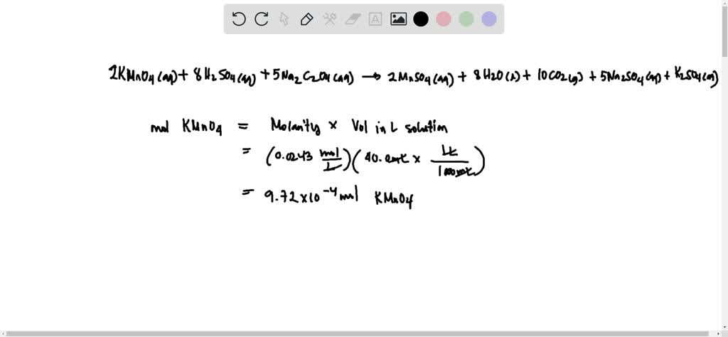 SOLVED: In a volumetric analysis experiment, a solution of sodium ...