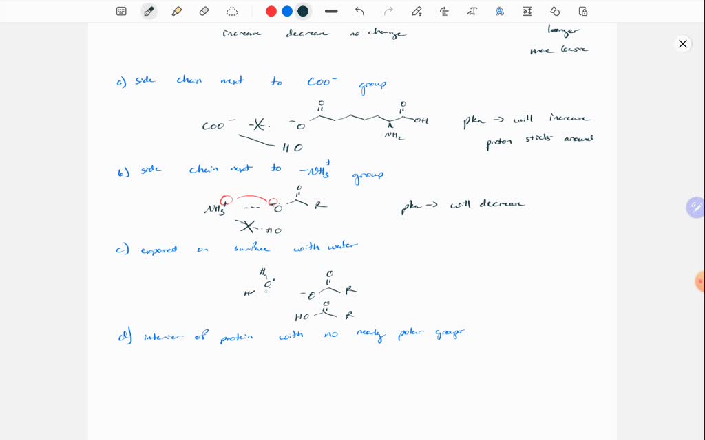 SOLVED: The pKa values for amino acids listed in textbooks usually ...