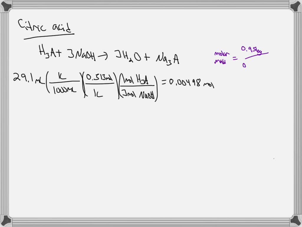 SOLVED: (Spts) Part B Molar mass of unknown acid Using the volume of ... SOLVED: (Spts) Part B Molar mass of unknown acid Using the volume of ...