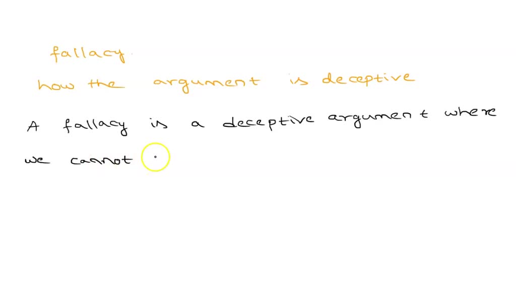 Solved Examples Of Logical Fallacies Are Used Argumentum 45 Off