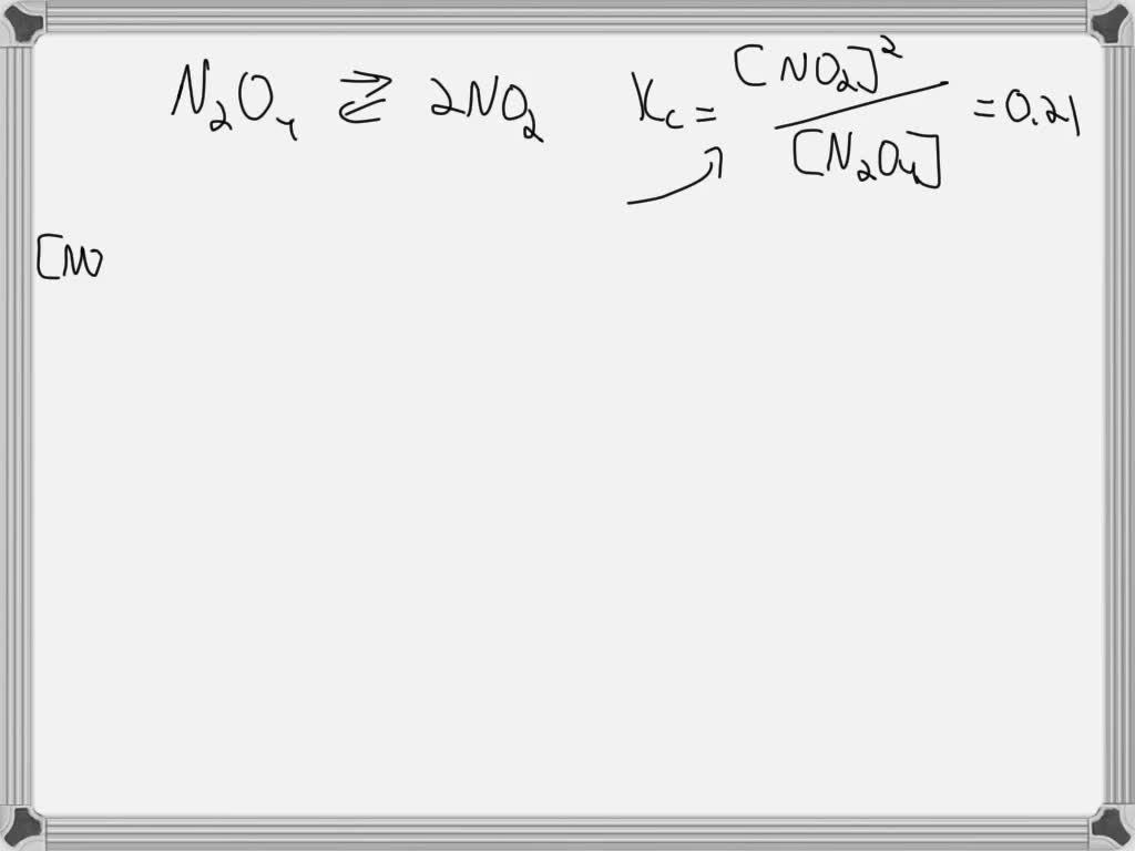 SOLVED: Consider the following reaction, equilibrium concentrations ... SOLVED: Consider the following reaction, equilibrium concentrations ...
