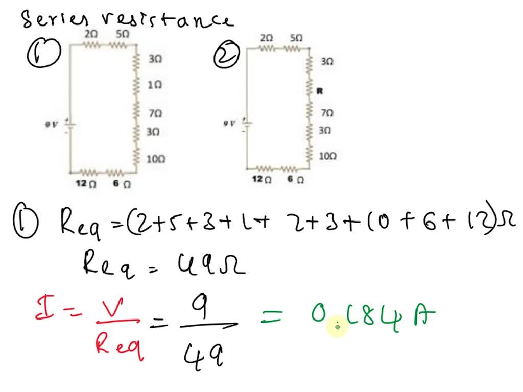 SOLVED: Texts: Resistor Circuits Exercise 1. These questions concern ...