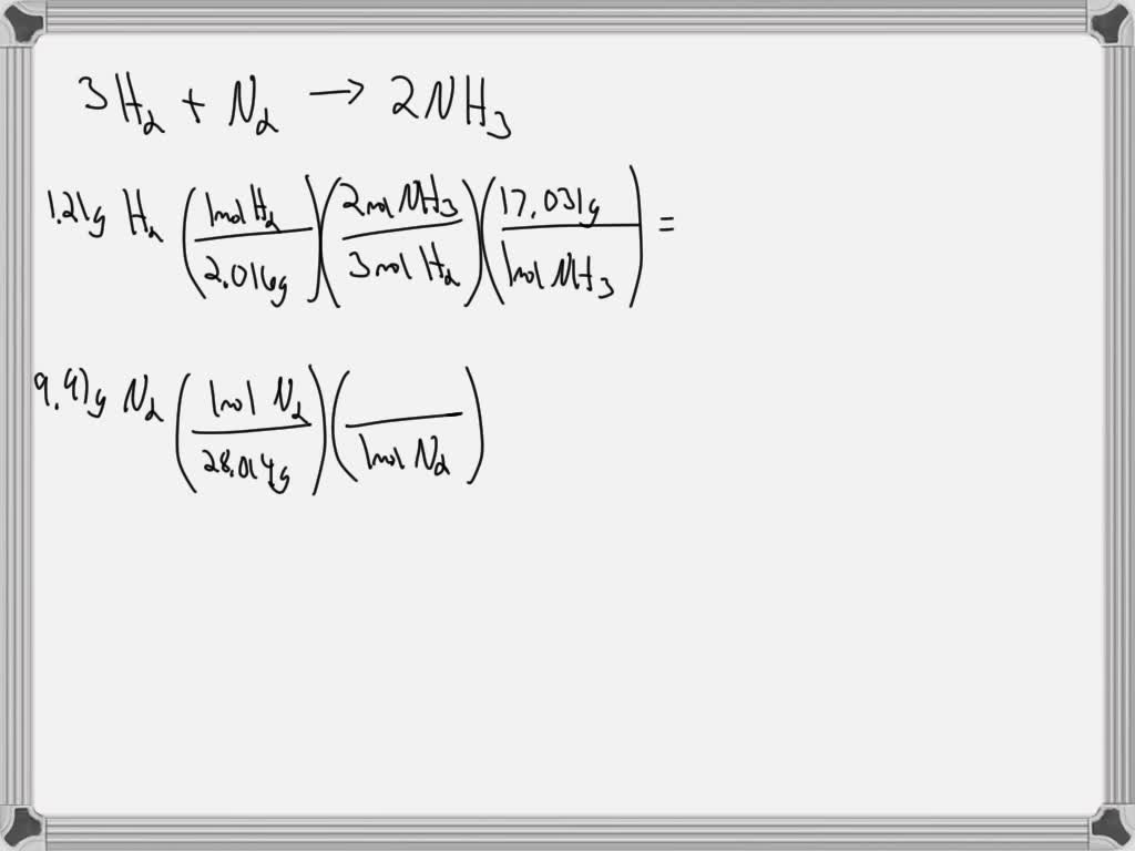SOLVED: The Haber-Bosch process is a very important industrial process ...