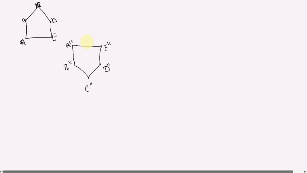SOLVED: 10 Identify which sequence of transformations could map ...