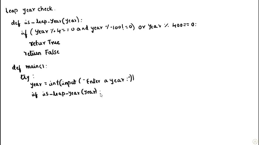 SOLVED: 6.31 LAB: Leap year - functions A year in the modern Gregorian ...
