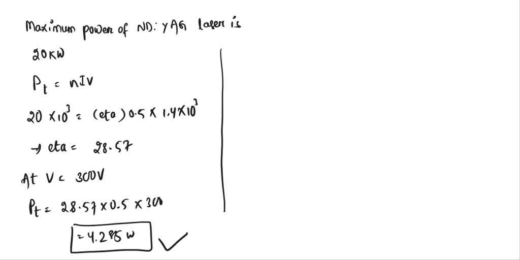 SOLVED: A semiconductor laser output is shown in figure below. Estimate ...