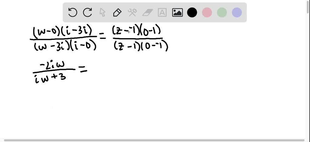 Find the bilinear transformation whose fixed points are 1,i and maps 0 to -1.