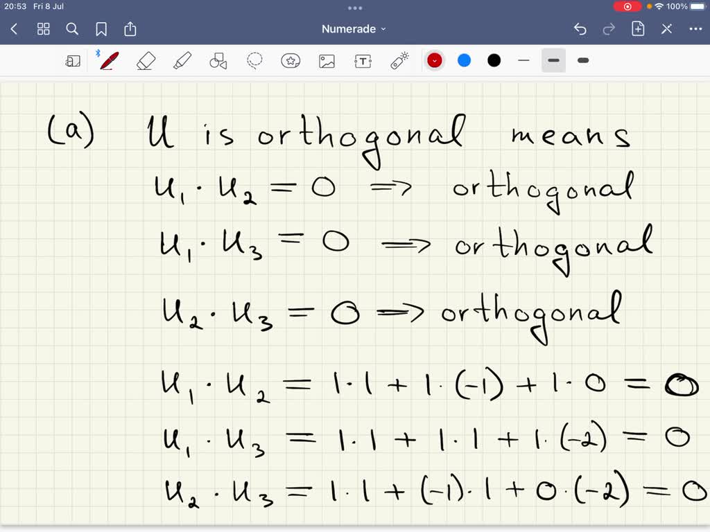 SOLVED: (4 points) Let be a nOnzero vector in R?. Show that T R SOLVED: (4 points) Let be a nOnzero vector in R?. Show that T R