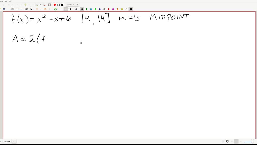 SOLVED: Use the Method of Midpoint Rectangles (do NOT use the integral ...