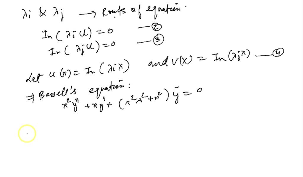 Solved Problem Chebyshev Polynomials Consider The Eigenvalue Problem R Y Iyeo K