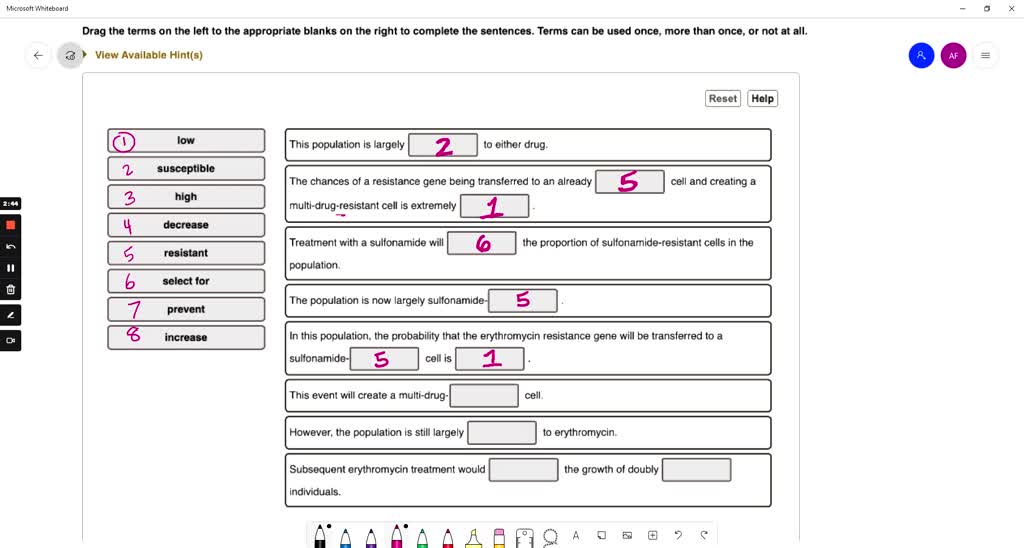 SOLVED: Imagine bacterial infection of 100 cells: Five of the cells are resistant to ...