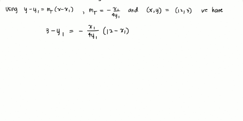 SOLVED: Find equations of both the tangent lines to the ellipse x2 ...
