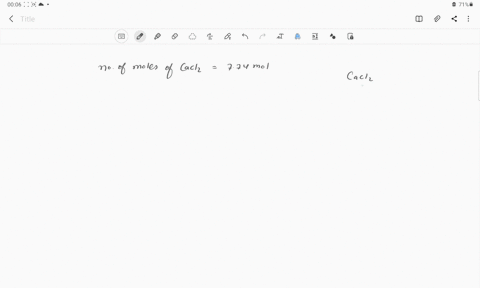 How may grams of chlorine are in 7.74 moles of Calcium...