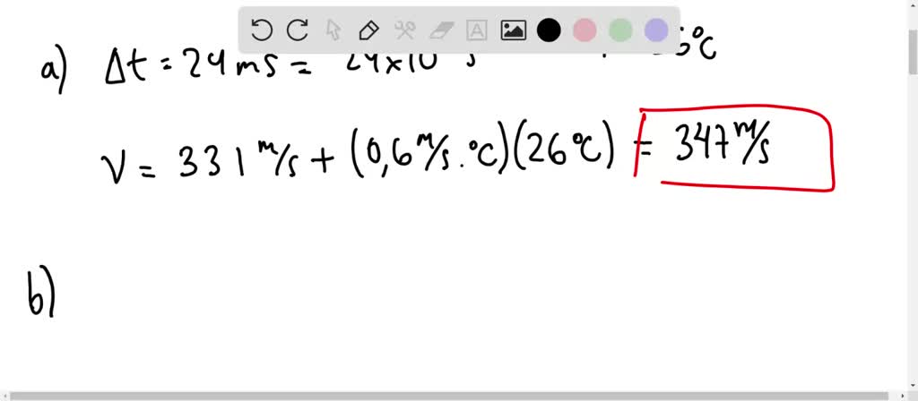 SOLVED: An ultrasonic tape measure uses frequencies above 20 MHz to ...