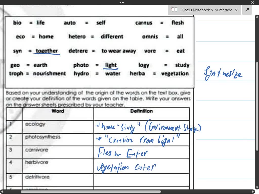 LEARNING TASK #1 ECOrigin Based on your understanding of the origin of ...