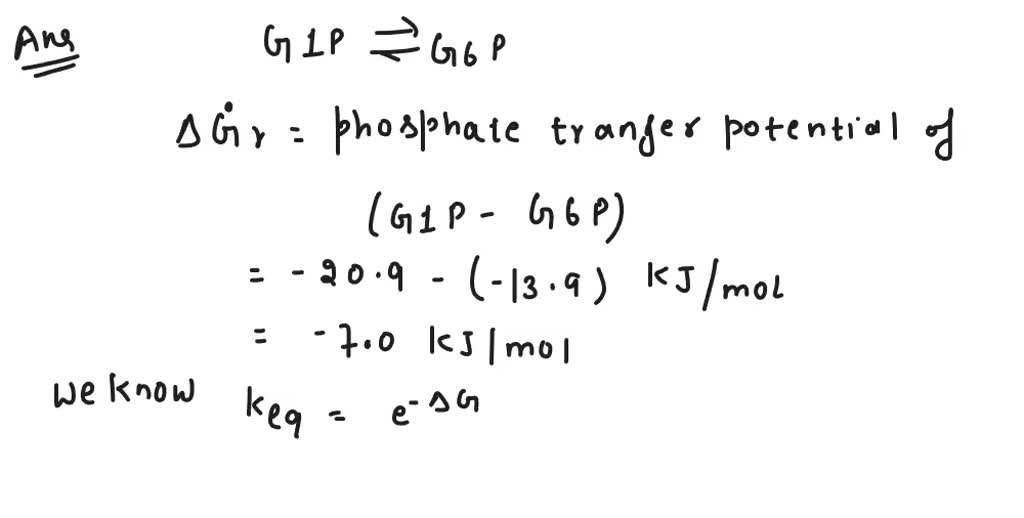 SOLVED: Glucose 1-phosphate (G1P) and glucose 6-phosphate (G6P) can ...