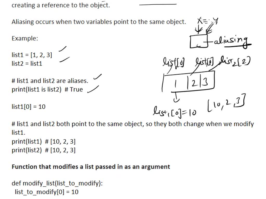 SOLVED: Describe the difference between objects and values using the terms "equivalent" and ...