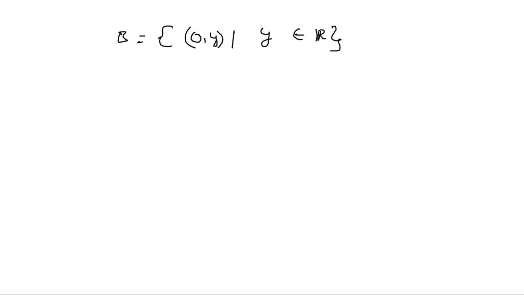 SOLVED: Give an example showing that the union of two subspaces of a vector space V is not ...