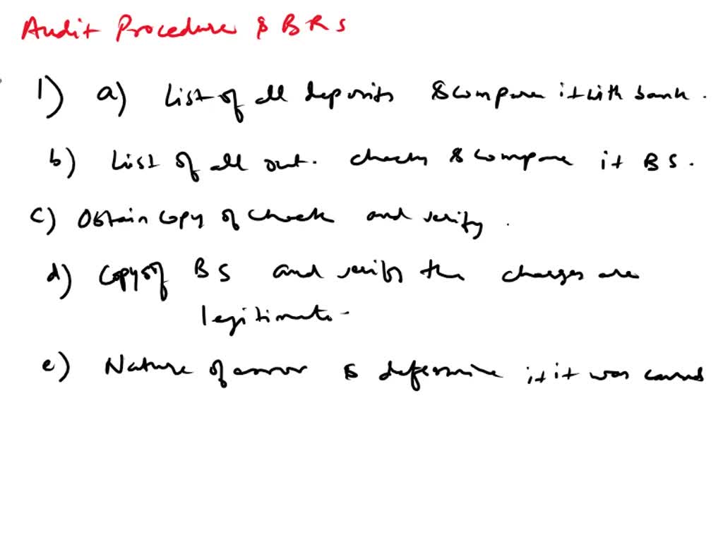 SOLVED: Accounting 321 - Professor Dauber Bank Reconciliation Problem ...