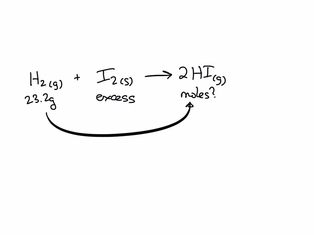 SOLVED: According to the following reaction, how many moles of hydrogen ... SOLVED: According to the following reaction, how many moles of hydrogen ...